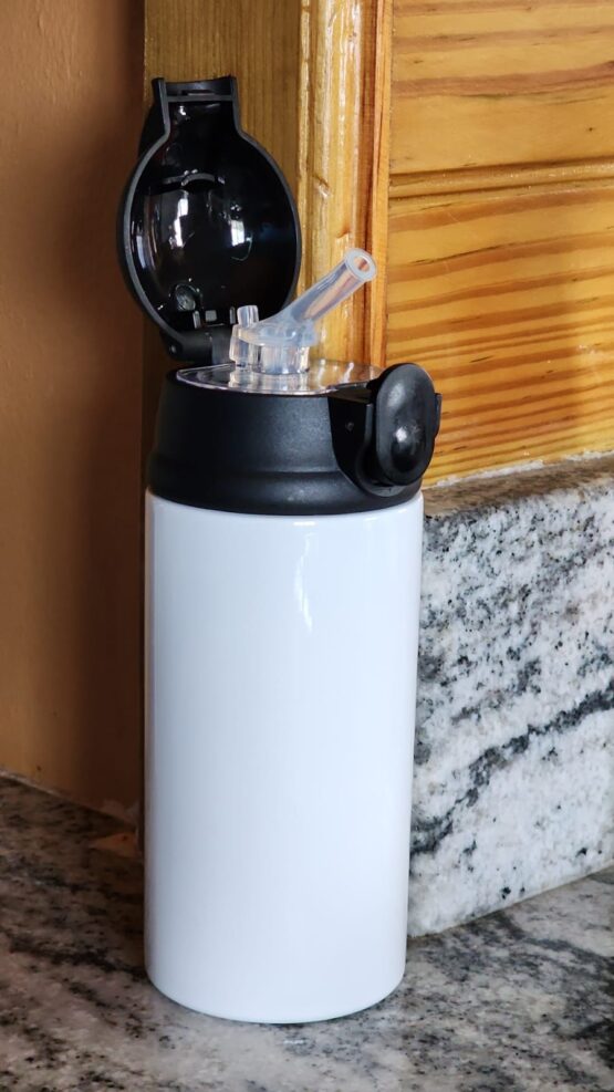 Colours Jamaica Print | WATER BOTTLE with PUSH BUTTON (SSB16W)